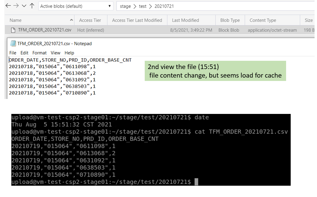 Always load from cache if same file size · Issue #630 · Azure/azure-storage-fuse · GitHub