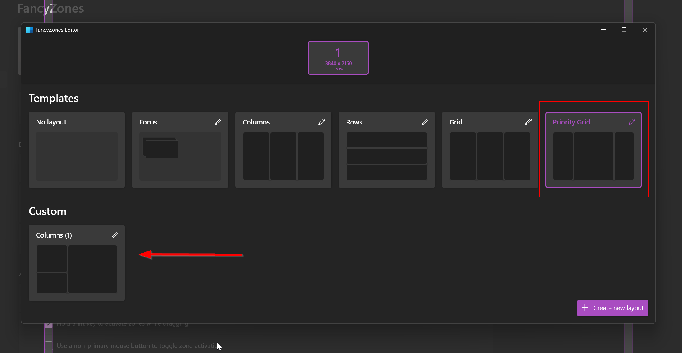 RDP connection defaults to Priority grid every time I connect · Issue ...