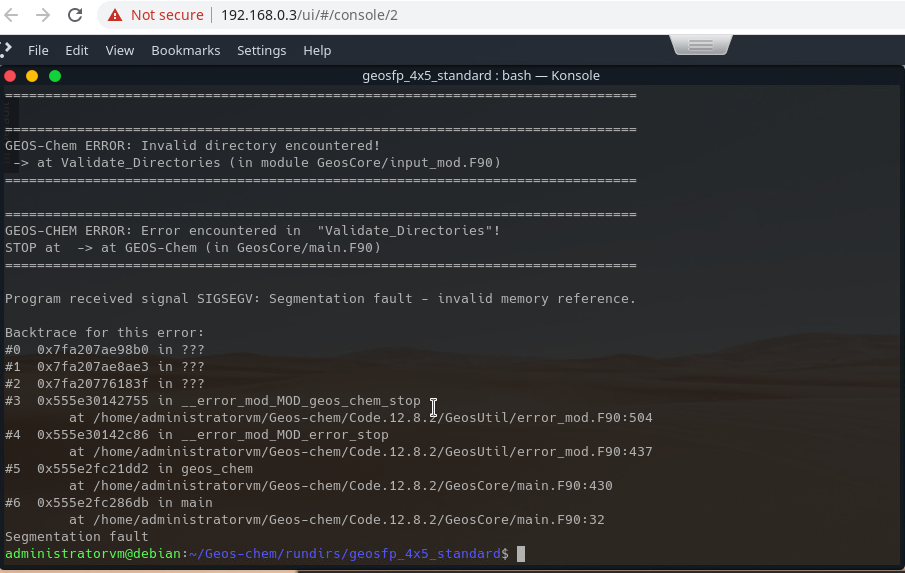Question Problem With Geos Chem Installation · Issue 449 · Geoschemgeos Chem · Github