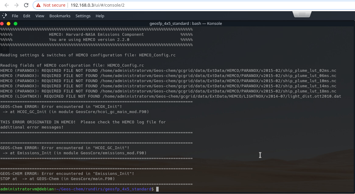 Question Problem With Geos Chem Installation · Issue 457 · Geoschemgeos Chem · Github