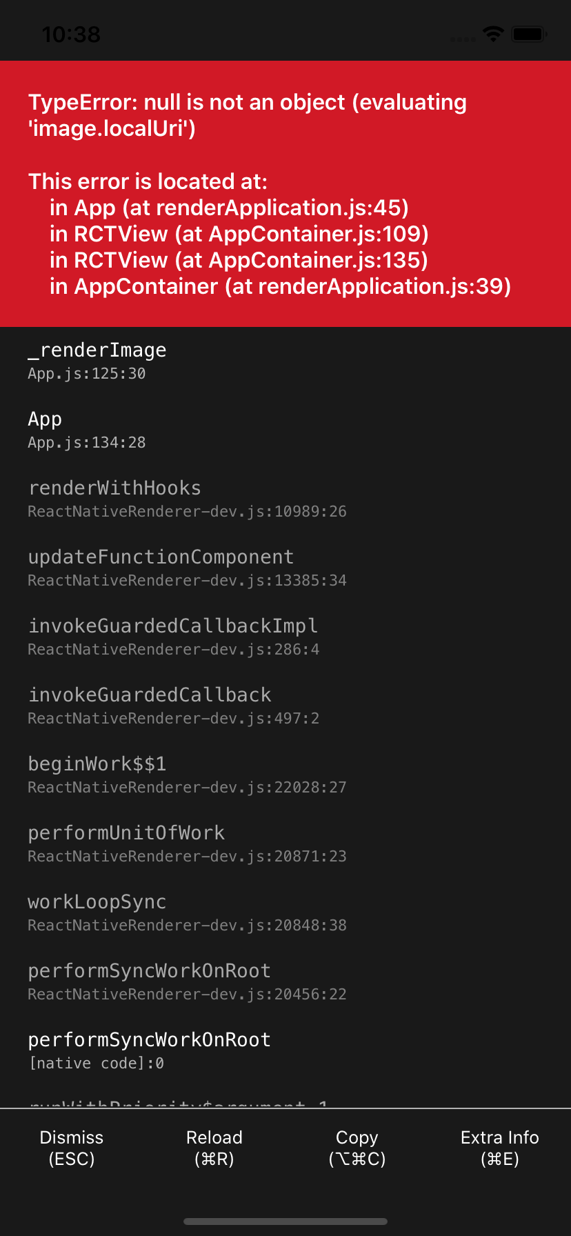 Expo Image Manipulator Sample Code Error Docs · Issue 9783 · Expoexpo · Github 