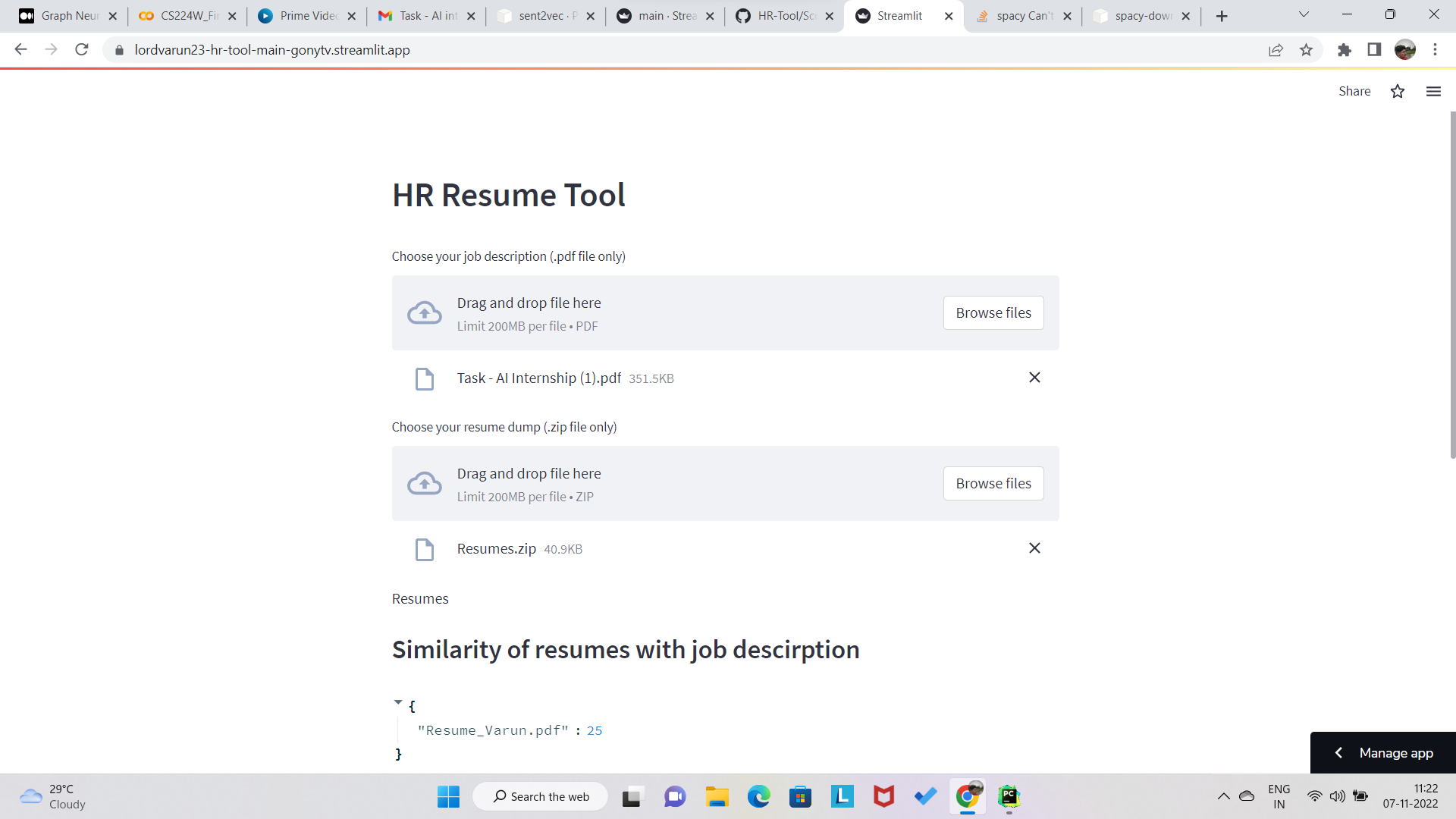 GitHub - Lordvarun23/HR-Tool: This project is an HR tool that analyzes ...