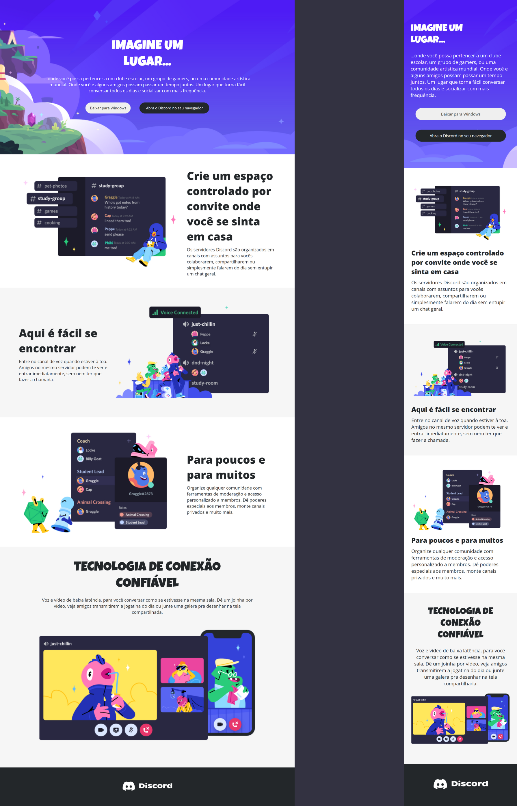 GitHub - Brenda-A-S/LayoutResponsivoDiscordDesafio: Construindo um Layout Responsivo do Site ...