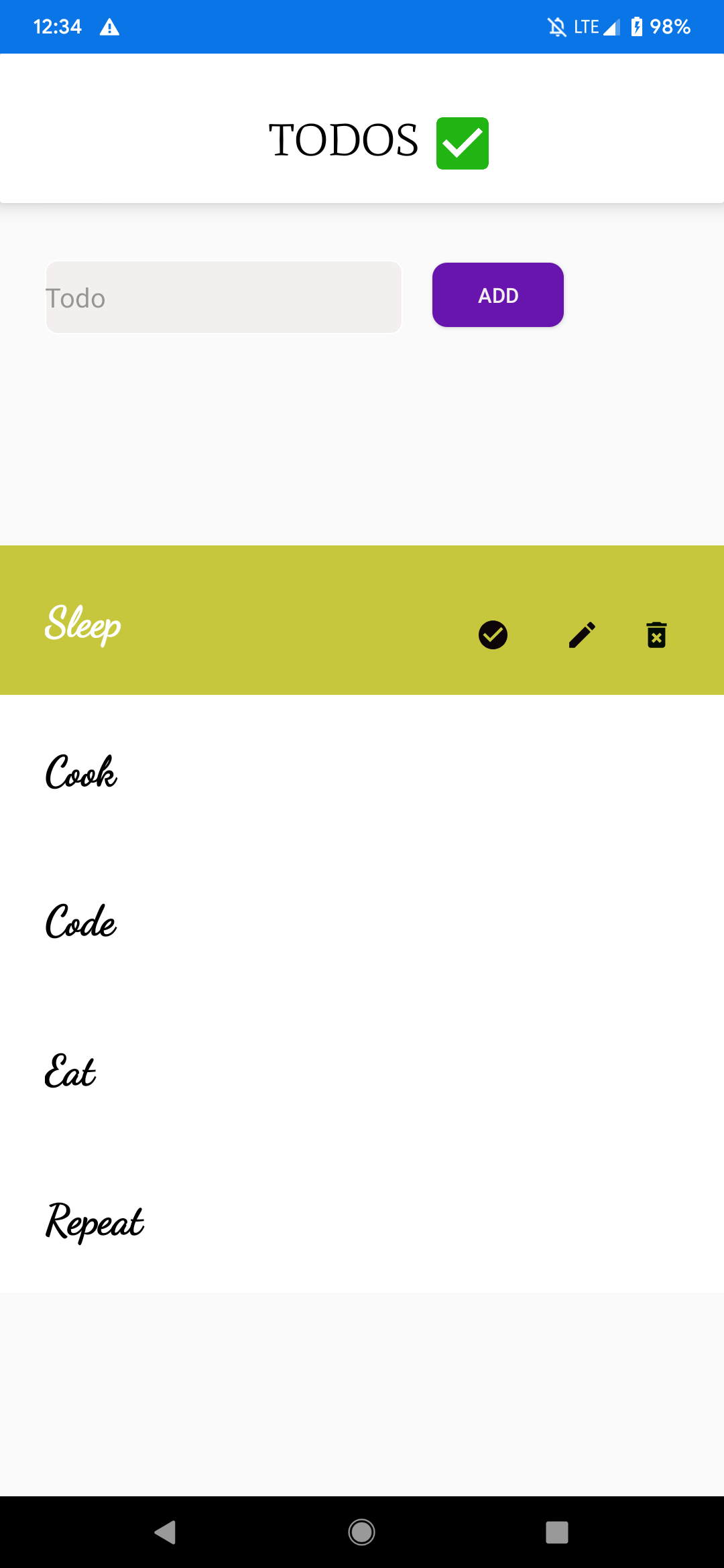 GitHub - Vinyas-S/android-todos