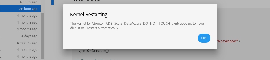 Kernel Restarting “orgzeromqzmqexception Errno 48 Address Already In Use” Issue · Issue