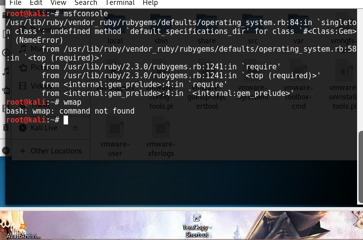 Help Plz Msfconsole Unable To Load After Updating And Upgrading Kali On 11 September2020see