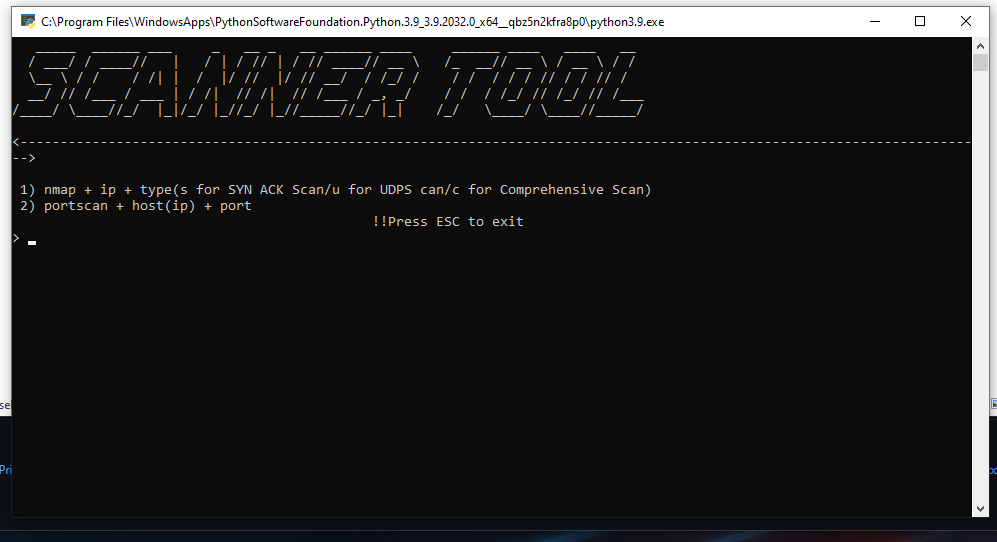 GitHub - den012/Python-Scanner: Nmap and port scanner