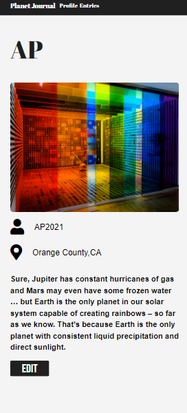 GitHub - AndyPark20/planet-journal: Planet Journal is a dynamic HTML, CSS, and JavaScript ...