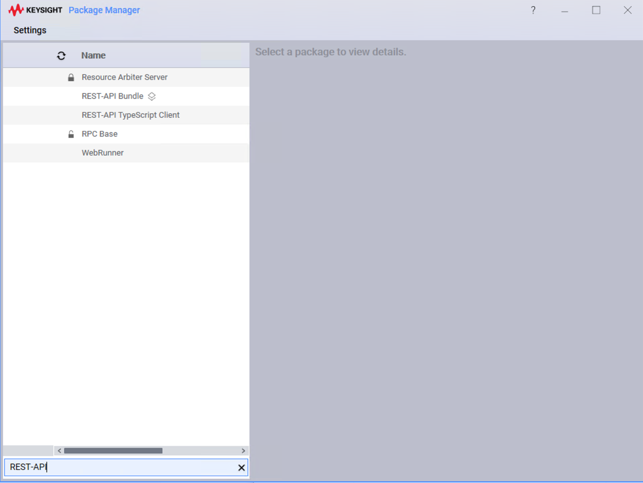 Rest Api 291 Does Not Show Up In Package Manager Ui When Opentap 9184 Is Installed · Issue 