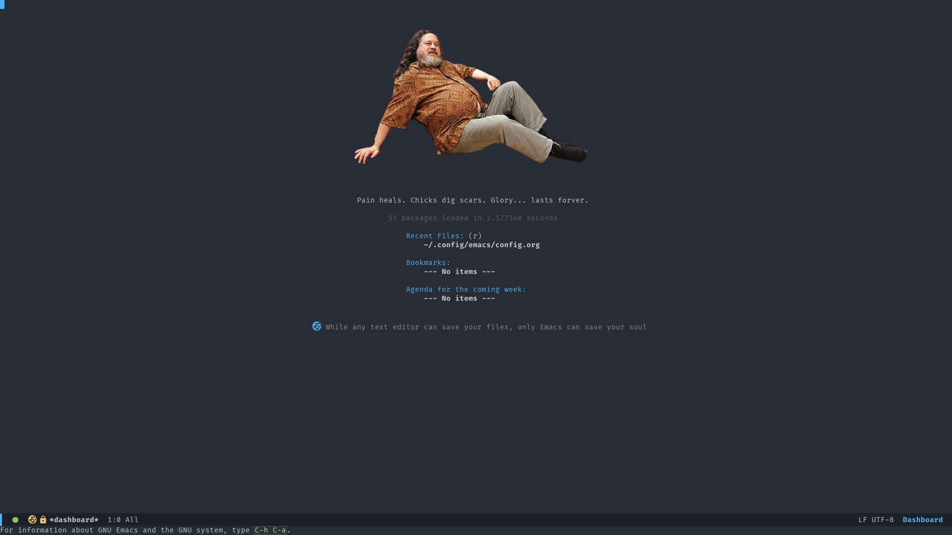 How to get the line breaks in the dashboard? · Issue #325 · emacs-dashboard/emacs-dashboard · GitHub