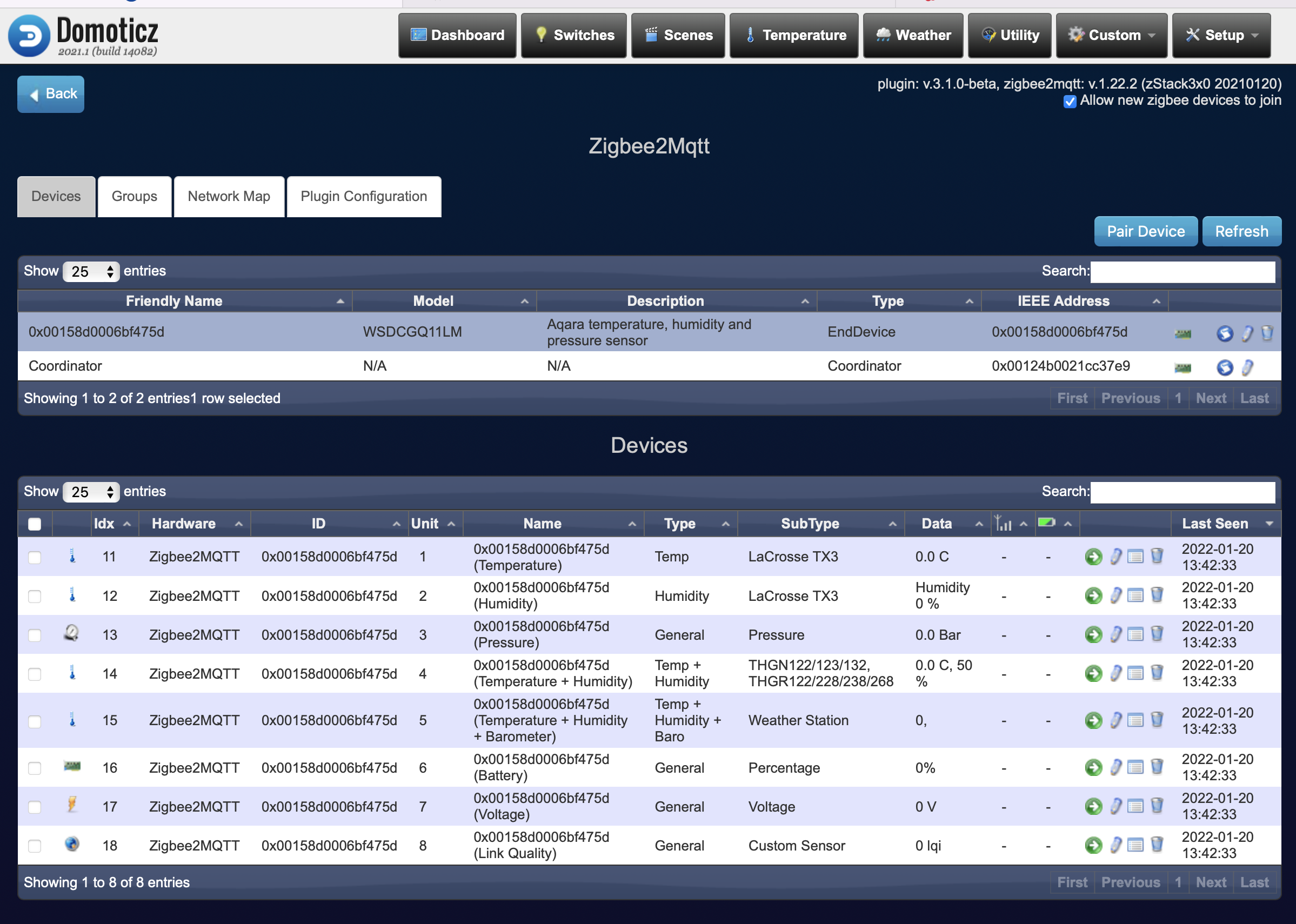 300 Plugin Wont Load Customzigbee2mqtt Allow New Zigbee Devices To Join Option Is Not 