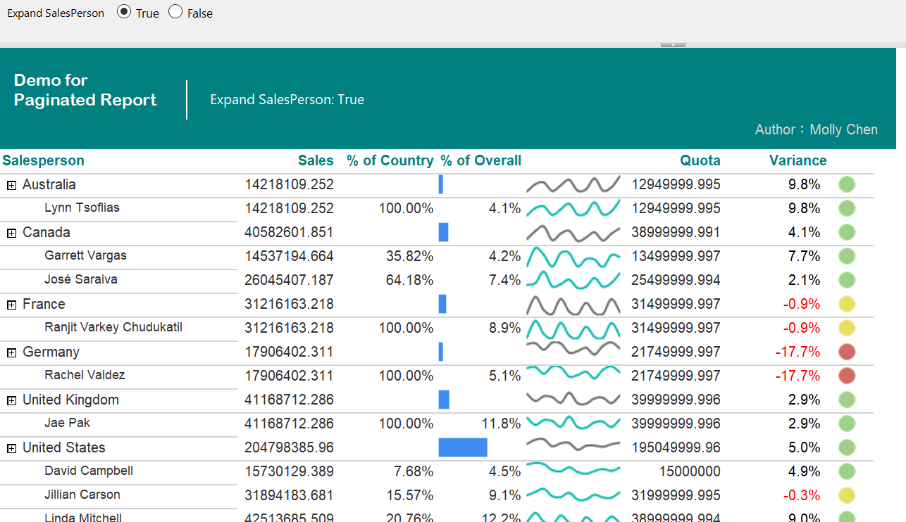 GitHub - MollyChen/Paginated-Report-for-PBI