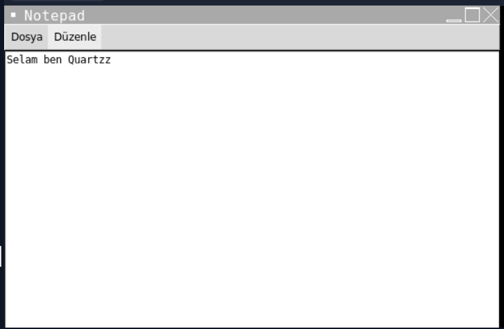 GitHub - QuartzzDev/Qua_Notepad: Not Almanızı Sağlayan Bir Notepad Örneği