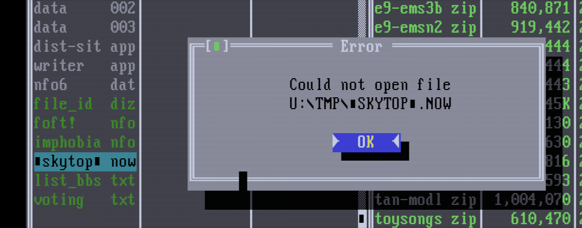 Map high-ASCII chars in DOS filenames to UTF-8 on the host · Issue #2619 · dosbox-staging/dosbox ...