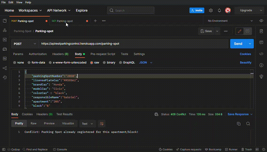 GitHub - Gabriel422-hue/Api_Rest_parking_control: Parking Control Api GitHub - Gabriel422-hue/Api_Rest_parking_control: Parking Control Api