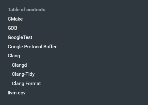 Table of Contents cannot be seen in light mode · Issue #136 · UBCSailbot/docs · GitHub