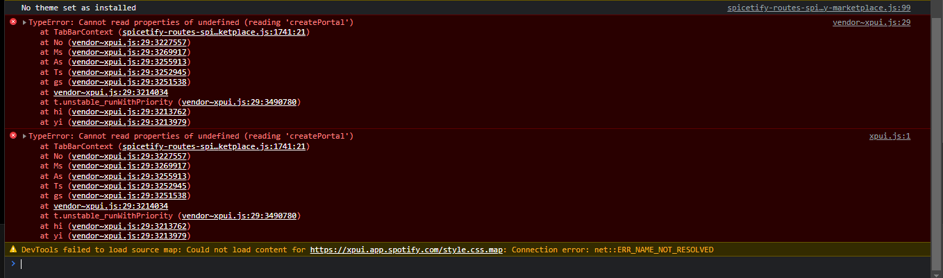 Broken Hooks? · Issue #1748 · spicetify/cli · GitHub