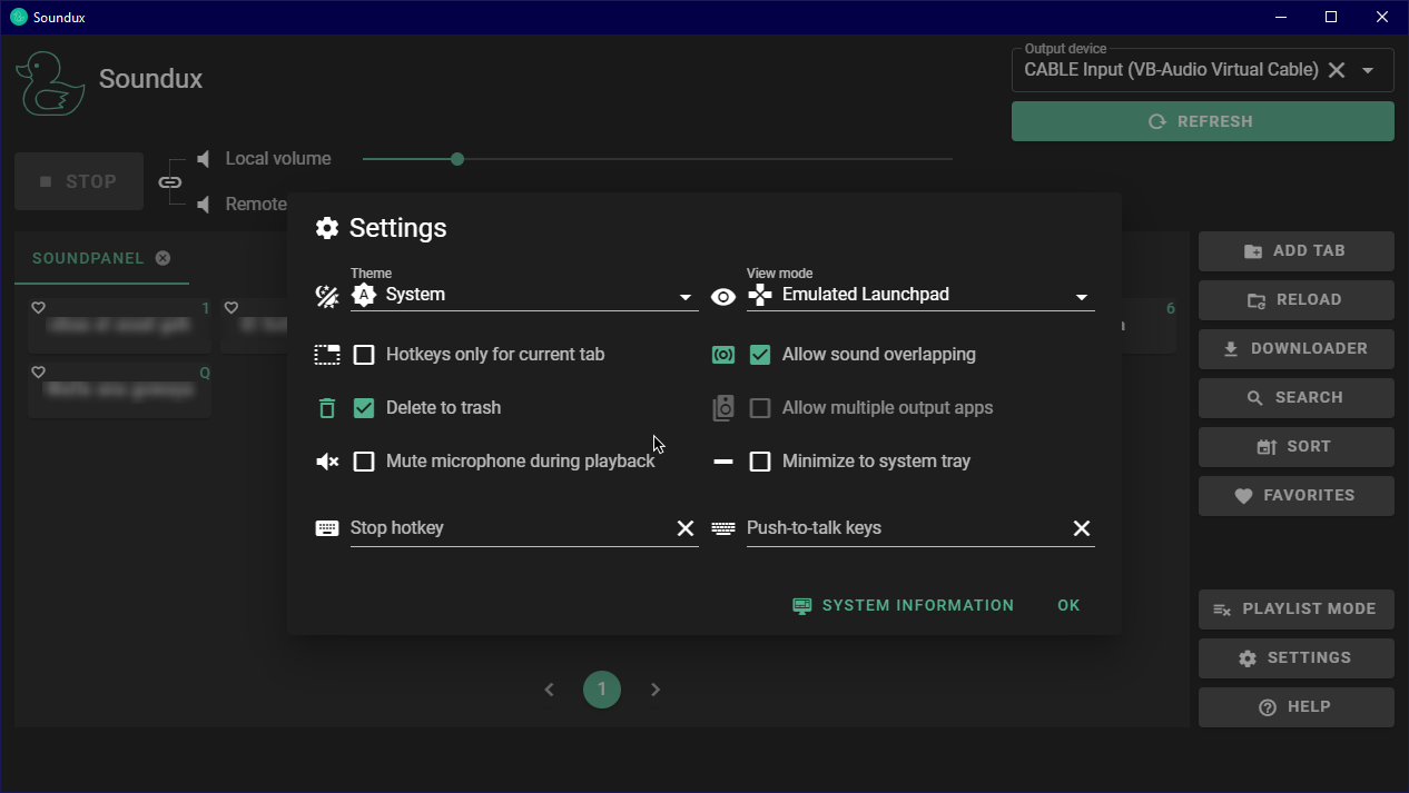 Can't See Pass Through Option in Settings · Issue #644 · Soundux ...