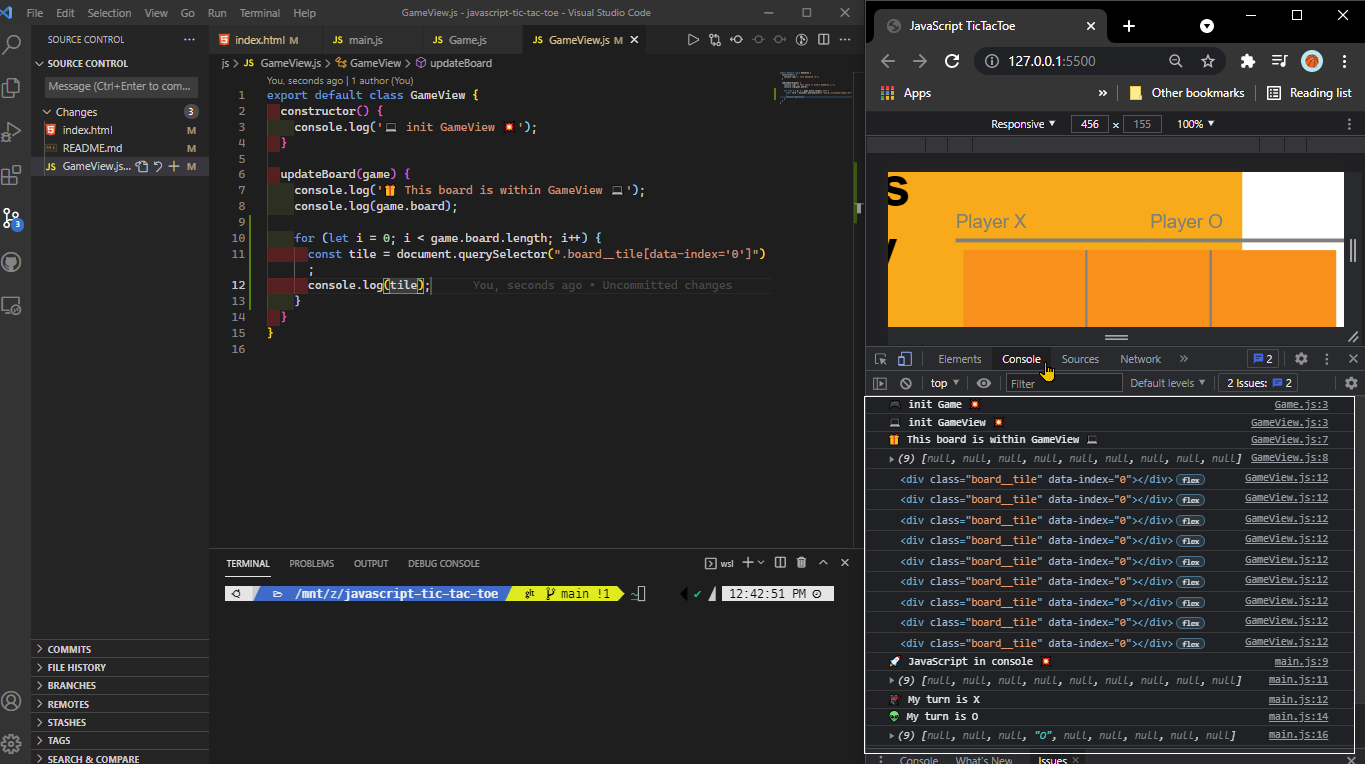 GitHub - NirajanMahara/javascript-tic-tac-toe: Build a Tic, Tac, Toe Game using JavaScript ...