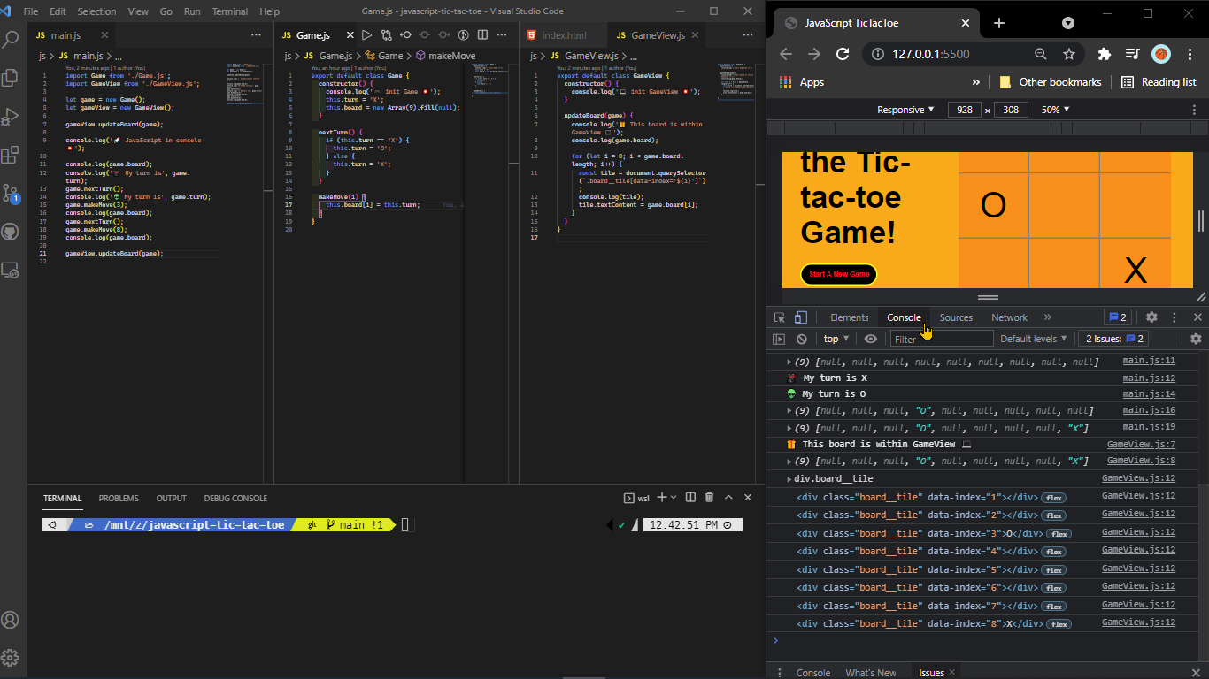 GitHub - NirajanMahara/javascript-tic-tac-toe: Build a Tic, Tac, Toe Game using JavaScript ...