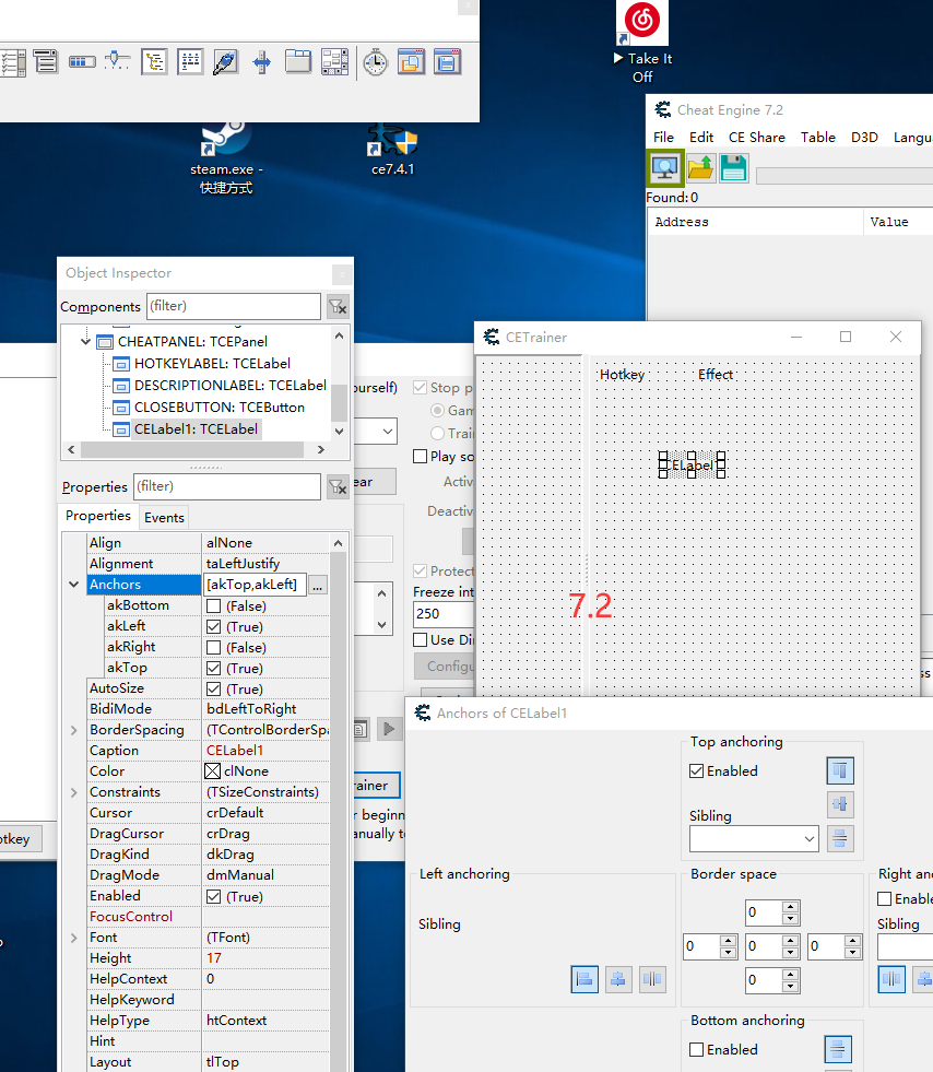 Trainers Anchor Editor Does Not Working · Issue 2317 · Cheat Enginecheat Engine · Github
