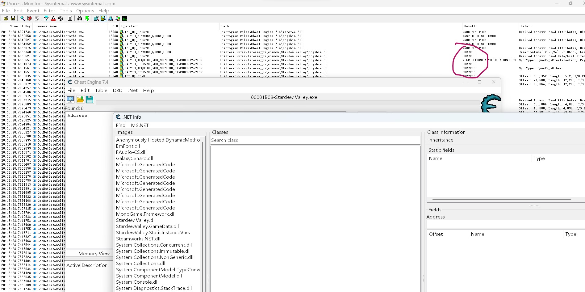 No Net Info Found Cause And Solution · Issue 2448 · Cheat Enginecheat Engine · Github