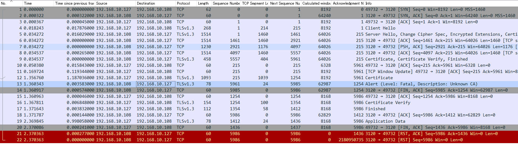 Alert value received during handshake of mTLS1.3 cannot be obtained · Issue #187 · azure-rtos ...
