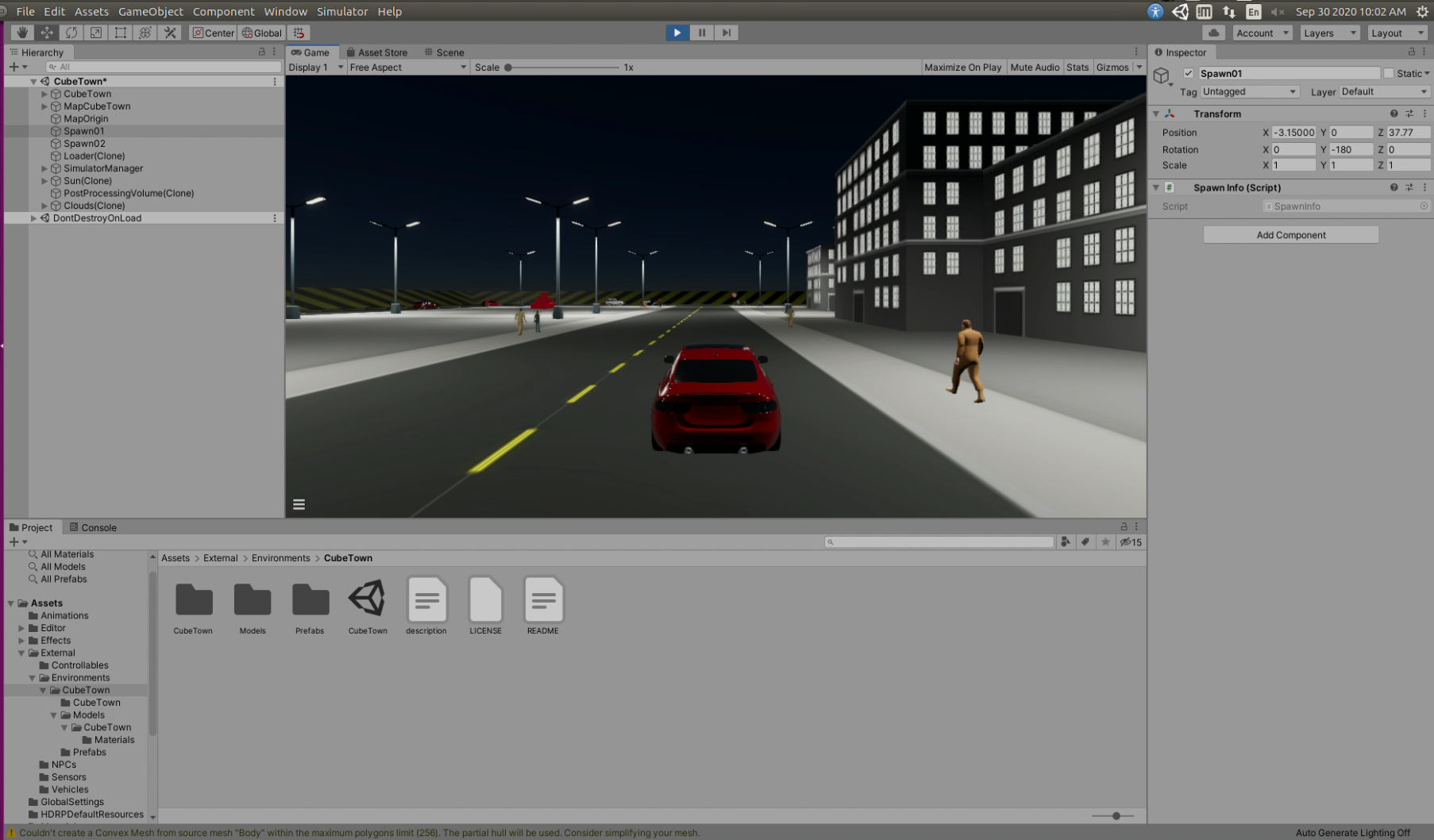 Editing Map in unity editor · Issue #1025 · lgsvl/simulator · GitHub