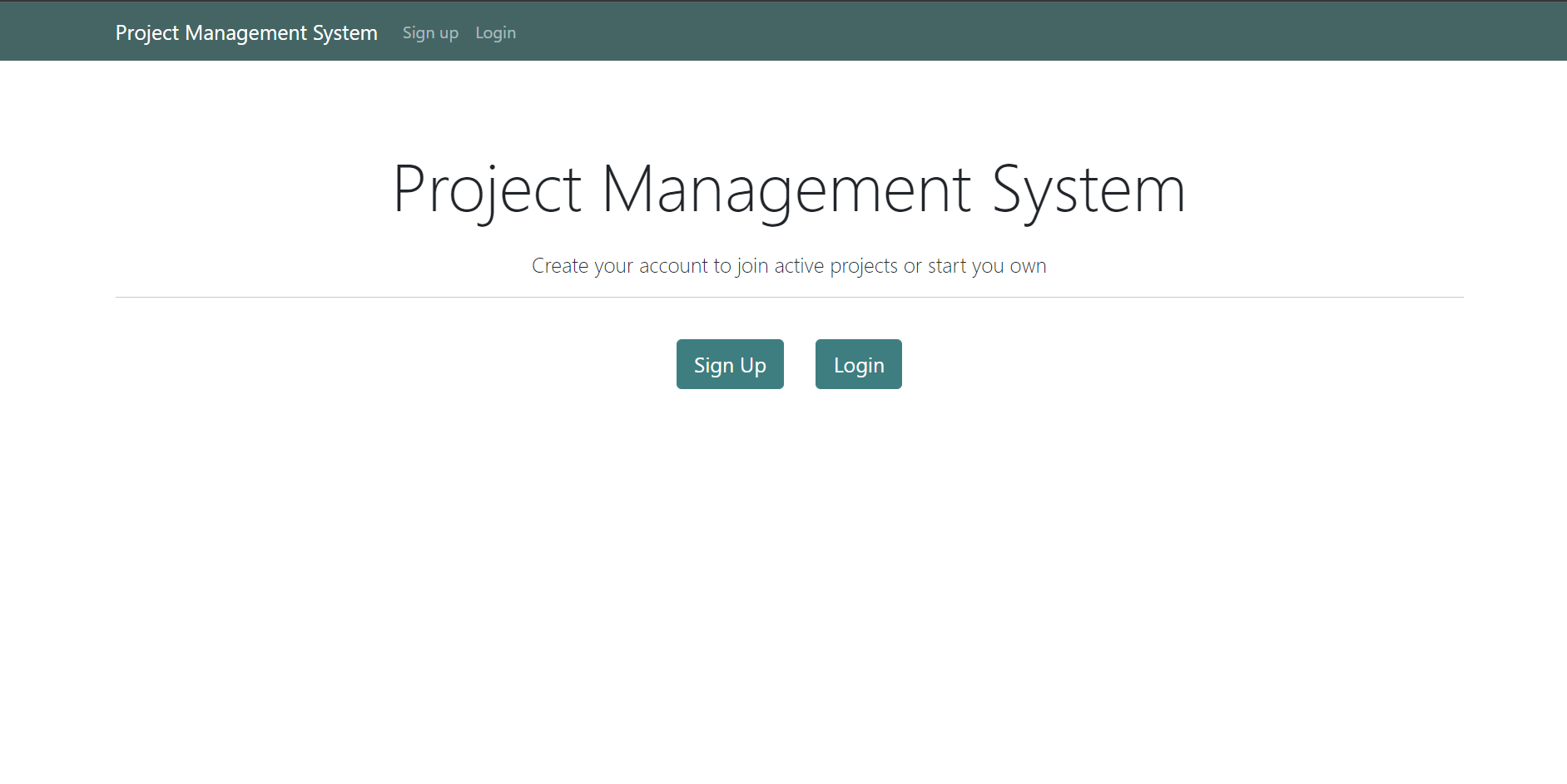 GitHub - Aayushyaverma/Project-Management-System: check