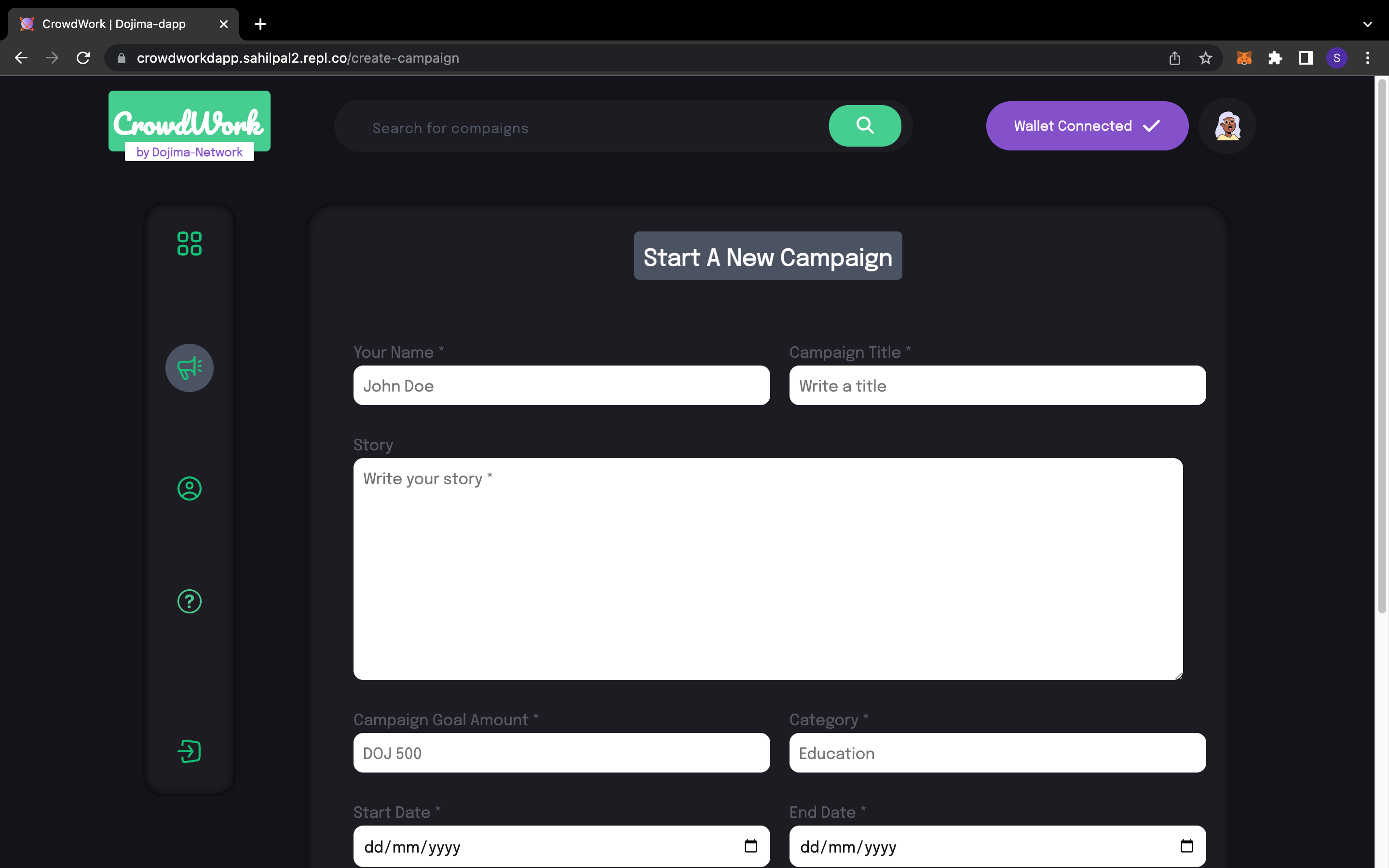 GitHub - sahil-pal/CrowdWorkDapp: Crowd Funding decentralised Application