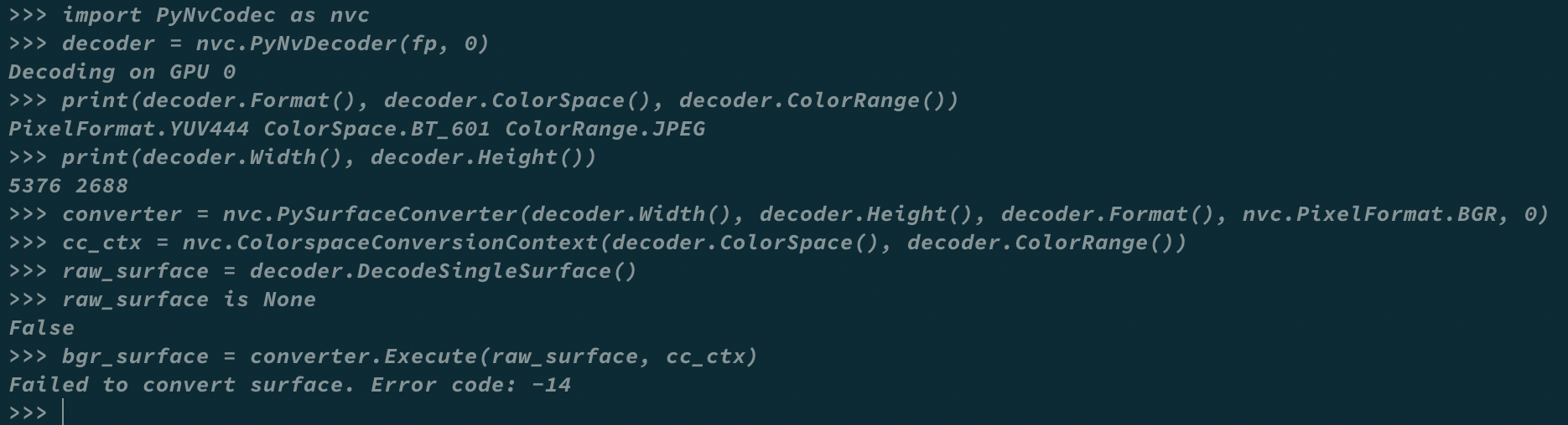 color conversion from YUV444P to BGR, BT601, JPEG fail · Issue #231 · NVIDIA ...