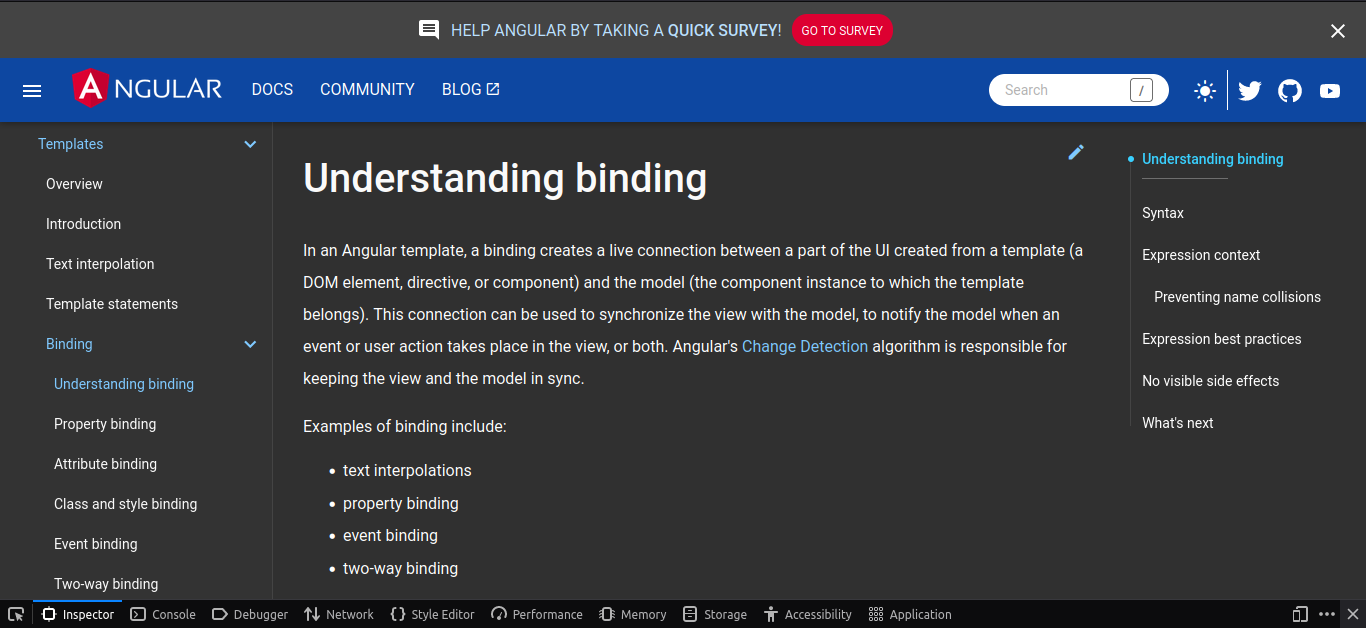 Docs Navigation Pane Indentations Of Topics Cluttered Overview · Issue 51524 · Angular