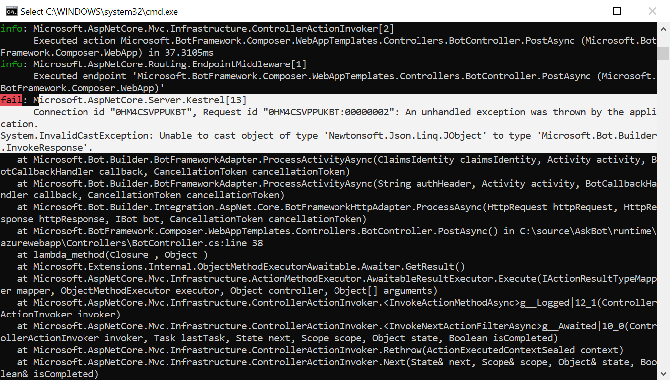 Adaptive: Can't serialize an InvokeResponse using LG · Issue #4991 · microsoft/botbuilder-dotnet ...