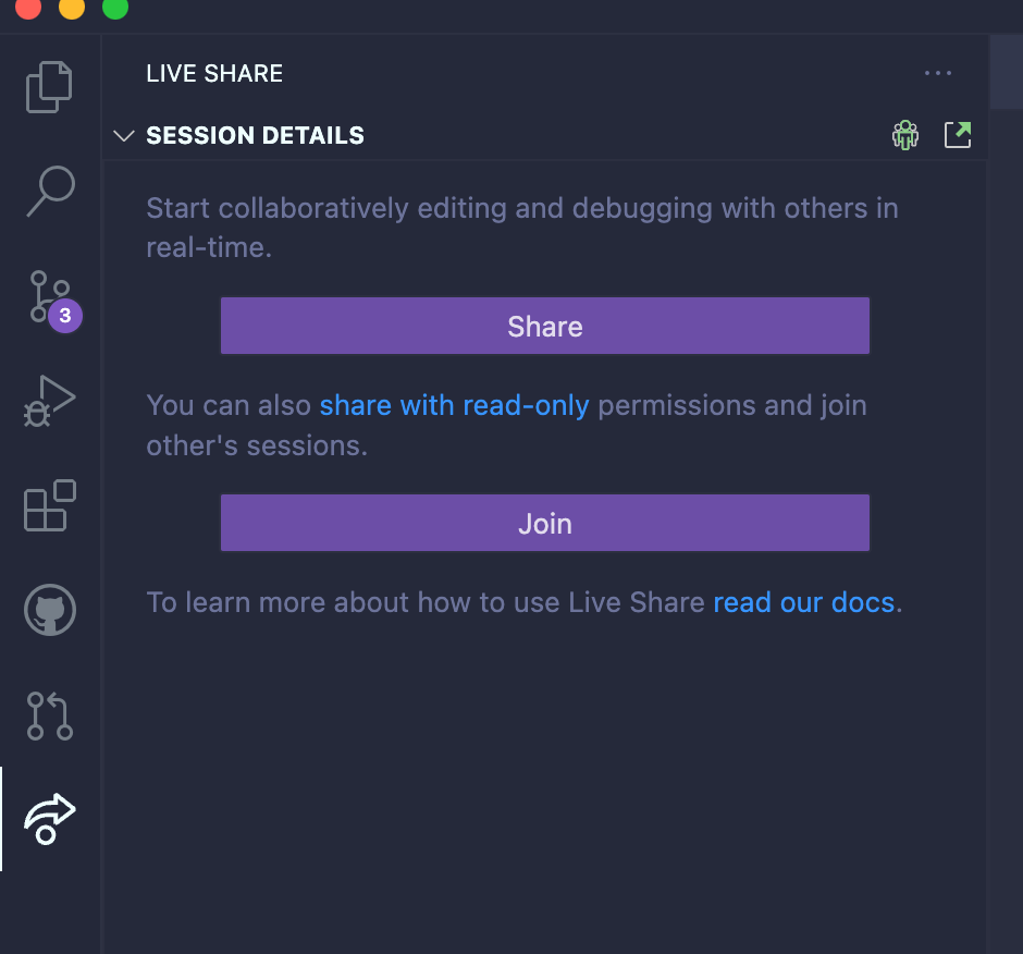 Stuck on "starting collaboration session" in VS Code · Issue #3157 · microsoft/live-share · GitHub