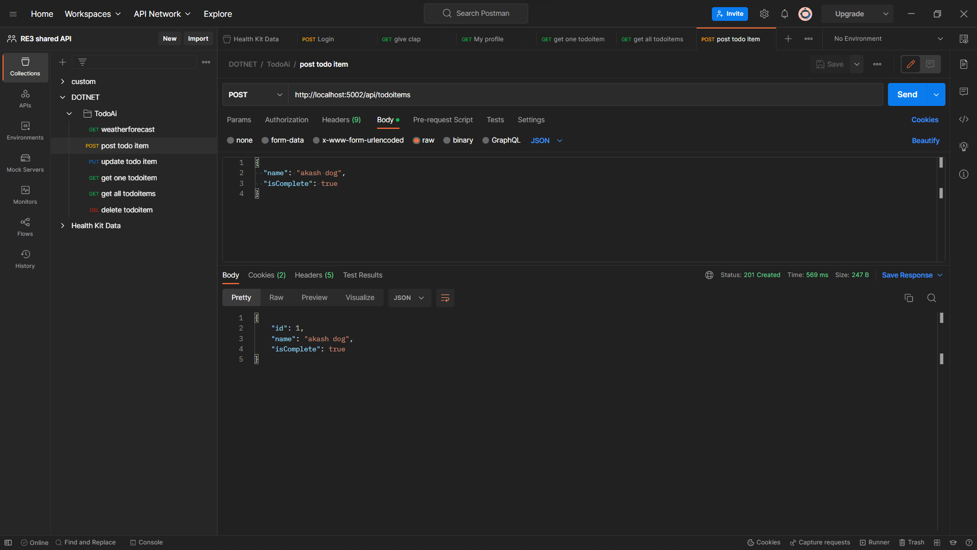 GitHub - kiranbishwo/todoapi_dotnet