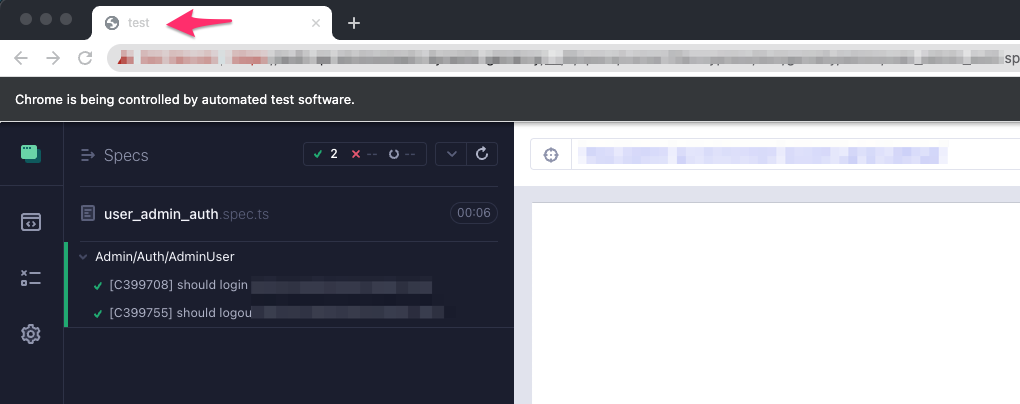 When You Open The Testrunner On A Browser Such As Chrome Firefox Etc The Favicon Displayed Is 