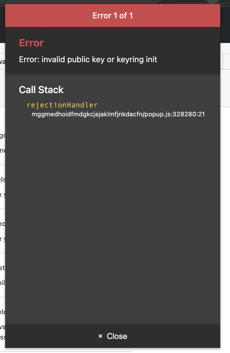 Withauth Component Throws Error · Issue 1772 · Coral Xyzbackpack · Github 