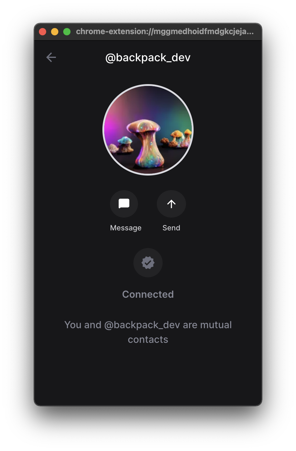 View profile addresses from contact card · Issue #2684 · coral-xyz/backpack · GitHub