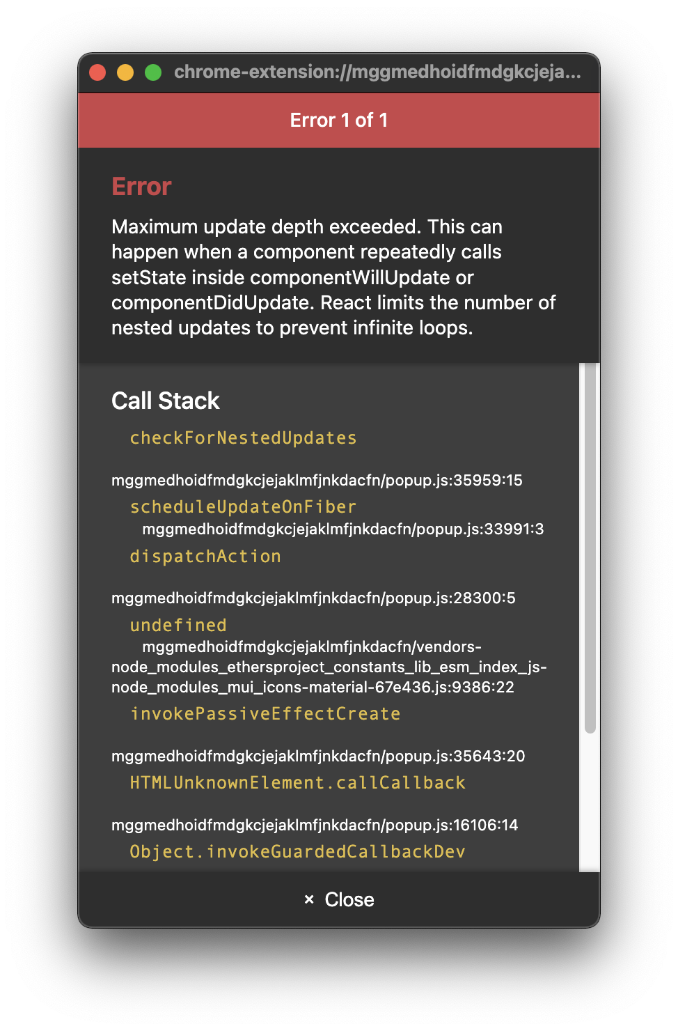 Swap Screen Crash · Issue 2685 · Coral Xyzbackpack · Github 