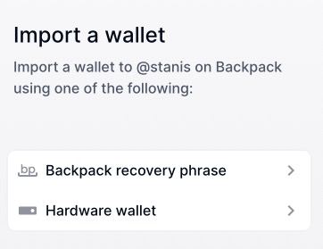 ethereum private key imports · Issue #3236 · coral-xyz/backpack · GitHub