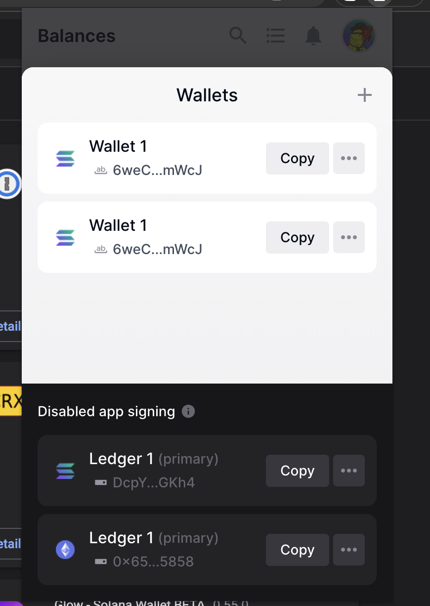 Two wallets display when creating · Issue #3394 · coral-xyz/backpack · GitHub