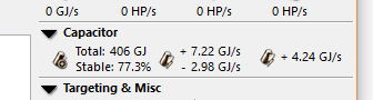 Feature Request: Add Capacitor Delta to Stats Pane · Issue #1370 · pyfa-org/Pyfa · GitHub
