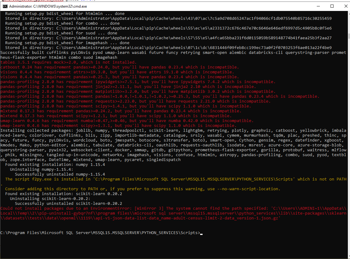 Pycaret And Sql Machine Learning Server · Issue 482 · Pycaret Pycaret · Github
