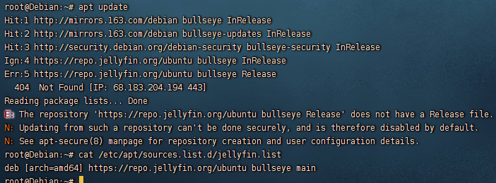 [Issue]: Ubuntu 20.04 cant install Jellyfin · Issue #8671 · jellyfin/jellyfin · GitHub