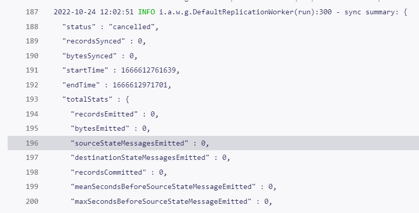 More Information About How Work With Sync Logs · Issue 18365 · Airbytehq Airbyte · Github