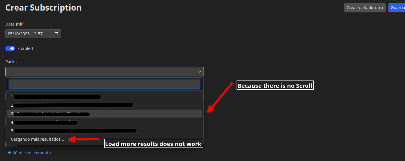 Bug Report Pagination And Search Function Issue In Easyadmin · Issue 5975 · Easycorp