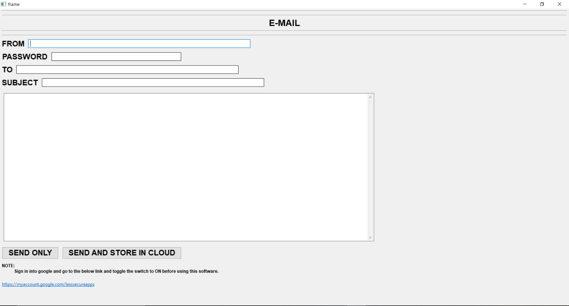 GitHub - Mithilesh-M/Cloud-Storage-Based-Email-System
