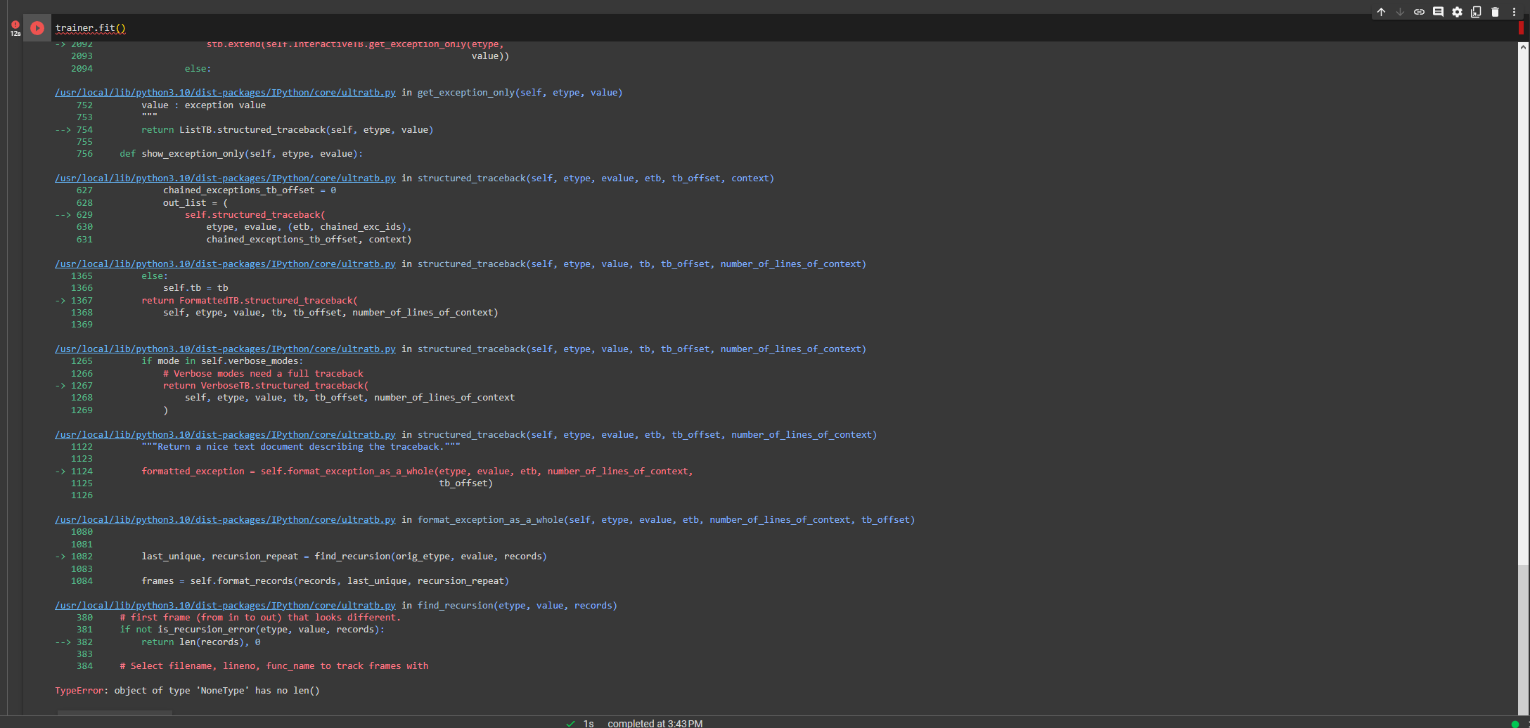 [Bug] TypeError: object of type 'NoneType' has no len() · Issue #2835 · coqui-ai/TTS · GitHub
