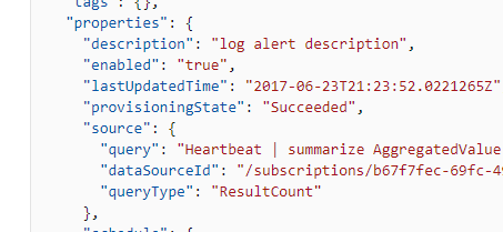 [QUERY]: Looking to create ScheduledQueryRules for log alerts · Issue #1049 · Azure/azure ...