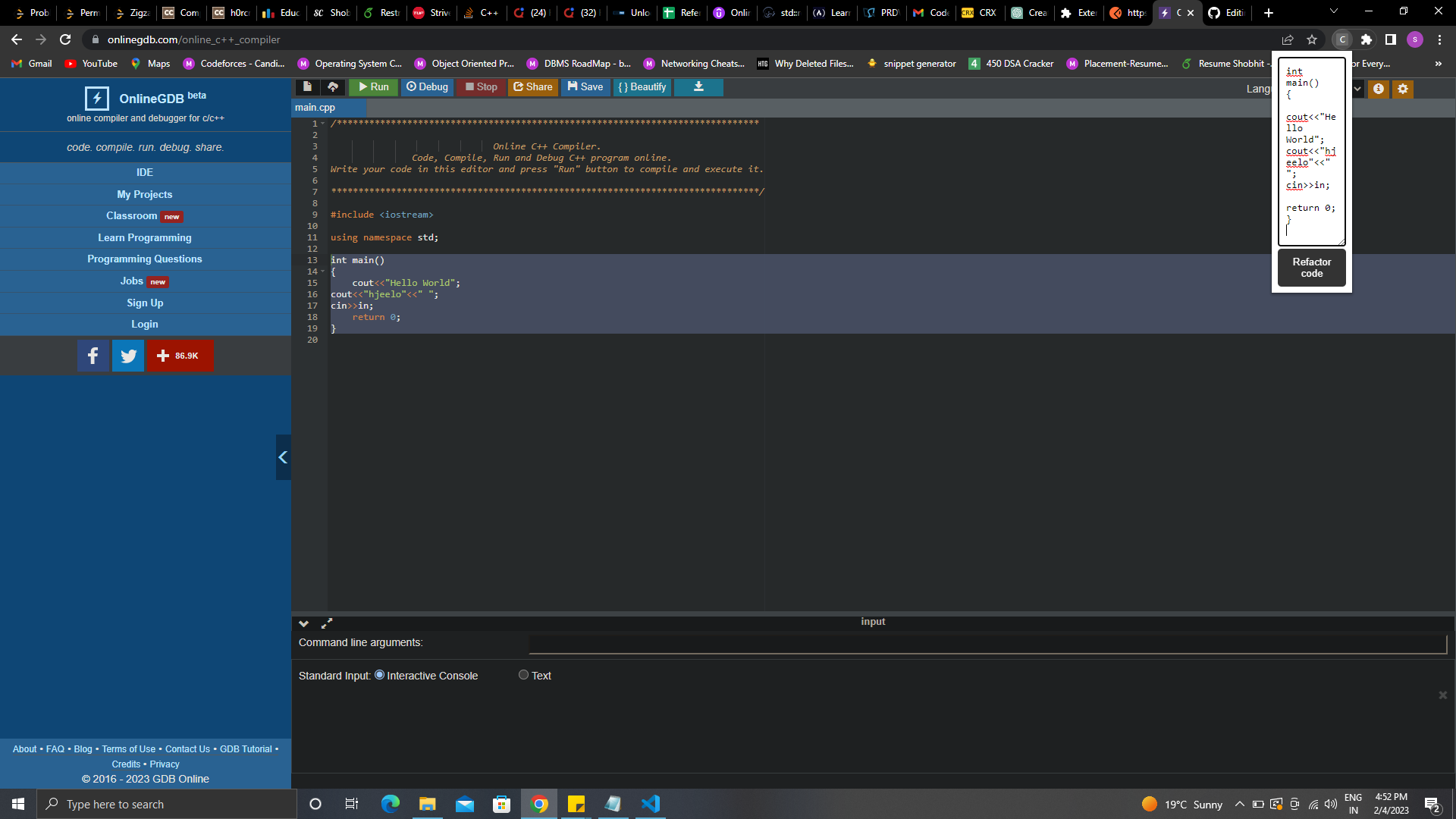 GitHub - shobhit162/Code-refractor-chrome-extension